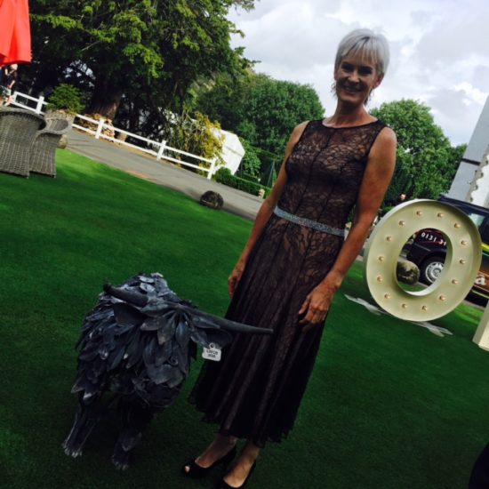 Lunch with an old bag | ArtFe - Metal Sculpture Art